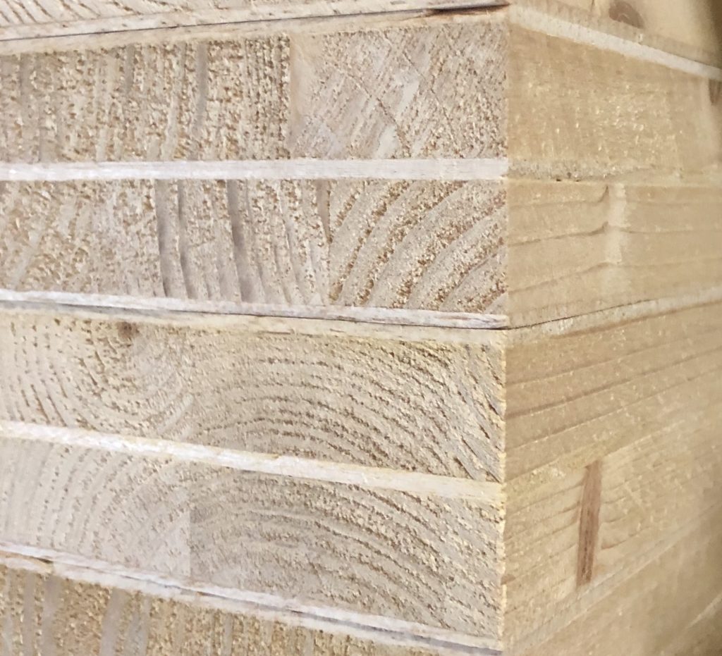 Double-core blockboard, the thick lumber core - Walter Aresca